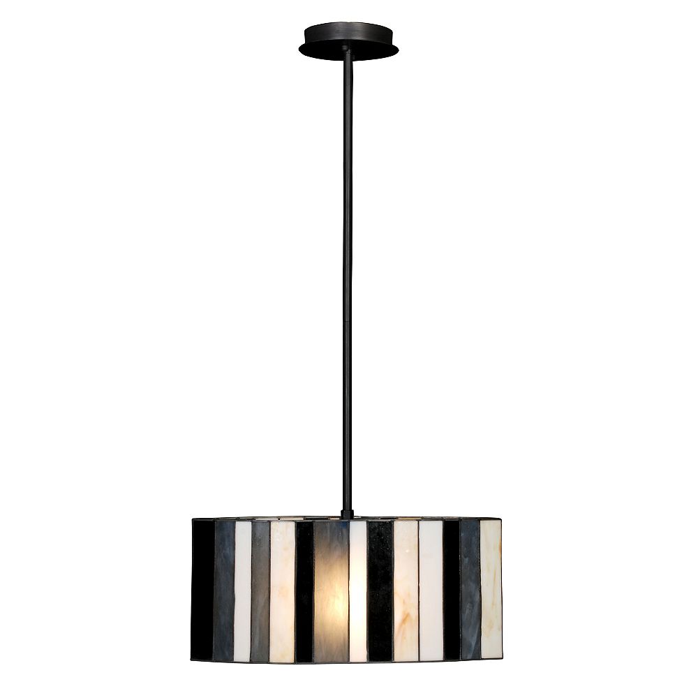Lumirama Contemporary Tiffany Glass Suspension | The Home Depot Canada