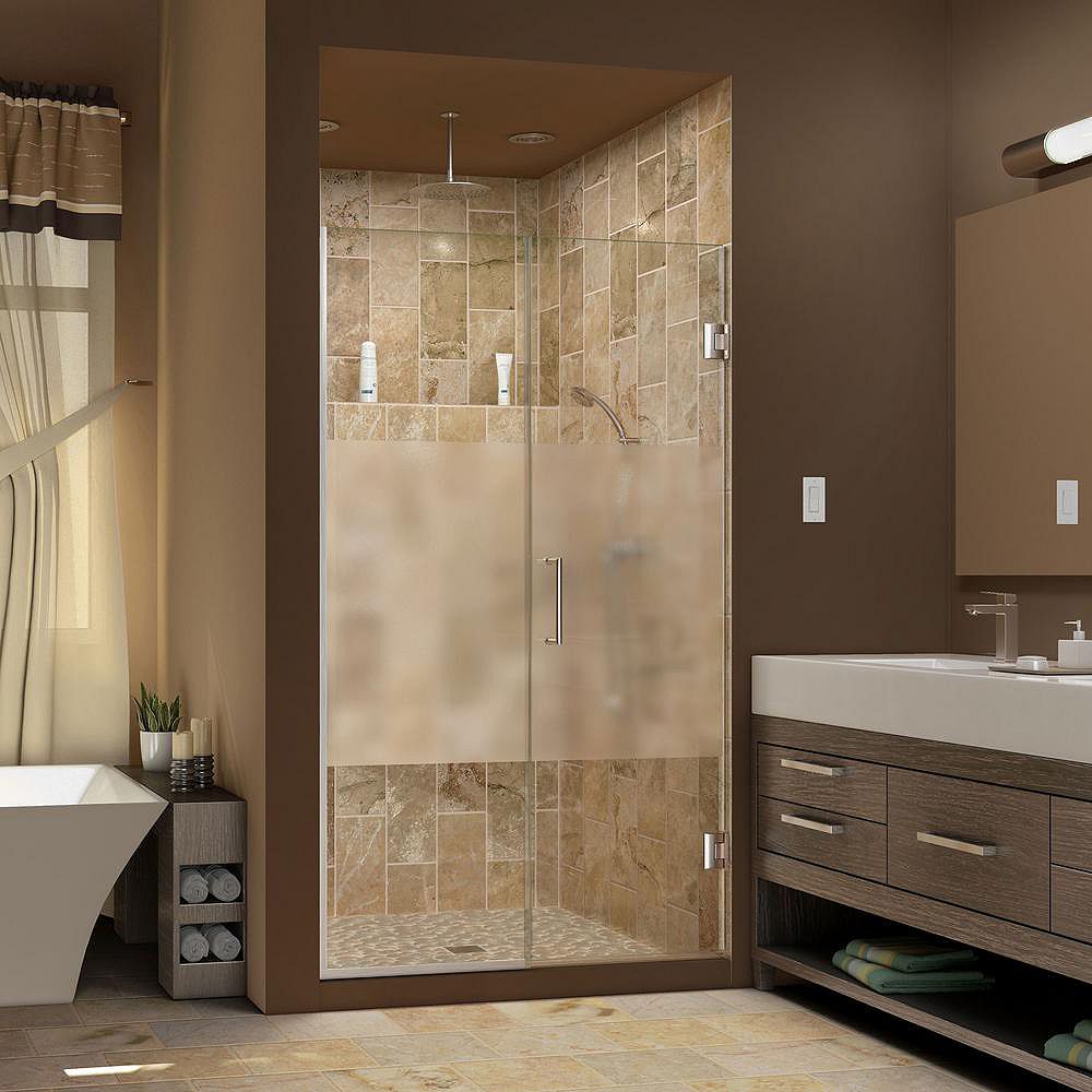 Dreamline Unidoor Plus 45 To 45 1 2 Inch X 72 Inch Semi Frameless