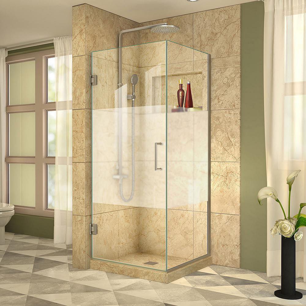 Dreamline Unidoor Plus 34 3 8 Inch X 36 Inch X 72 Inch Hinged Shower
