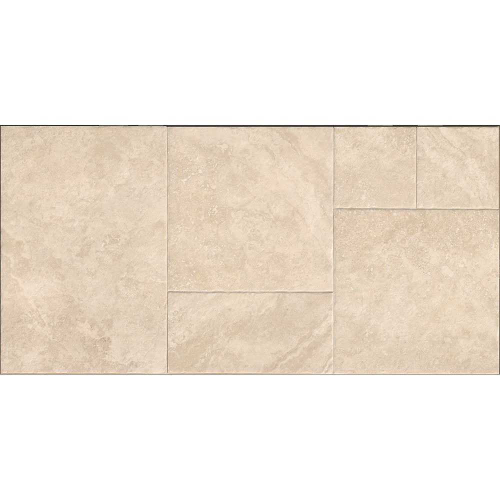 MSI Stone ULC Villa Naturale Versailles Pattern Glazed Porcelain Floor ...