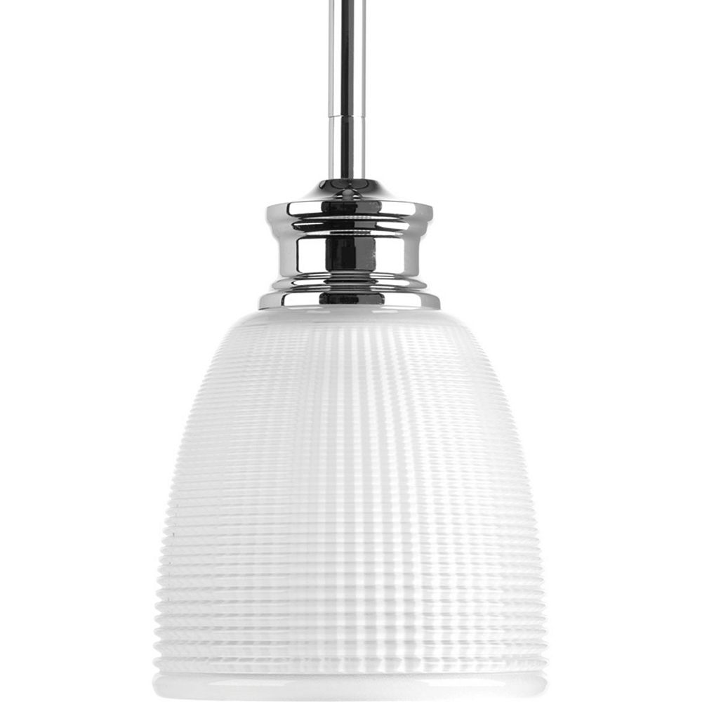 Progress Lighting Lucky Collection 1-light Polished Chrome Mini-Pendant ...