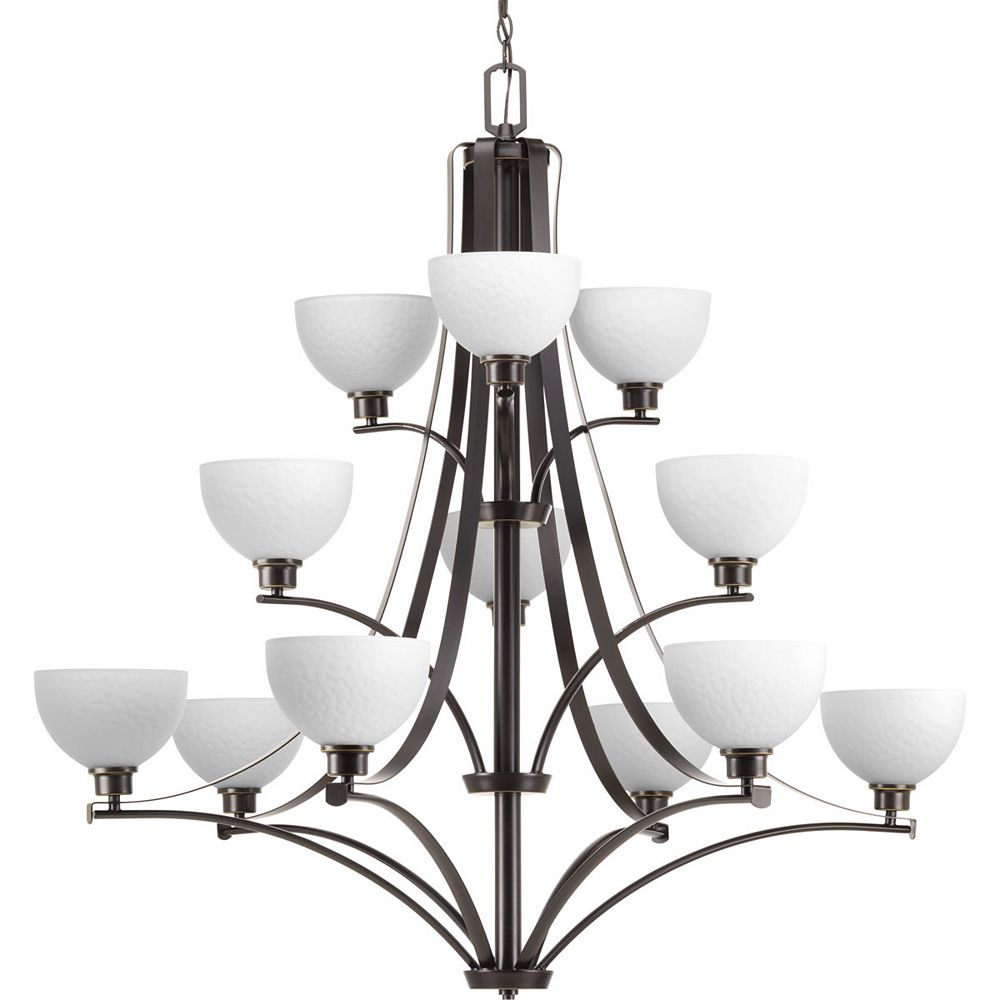 Progress Lighting Legend Collection 12-light Antique Bronze Chandelier ...