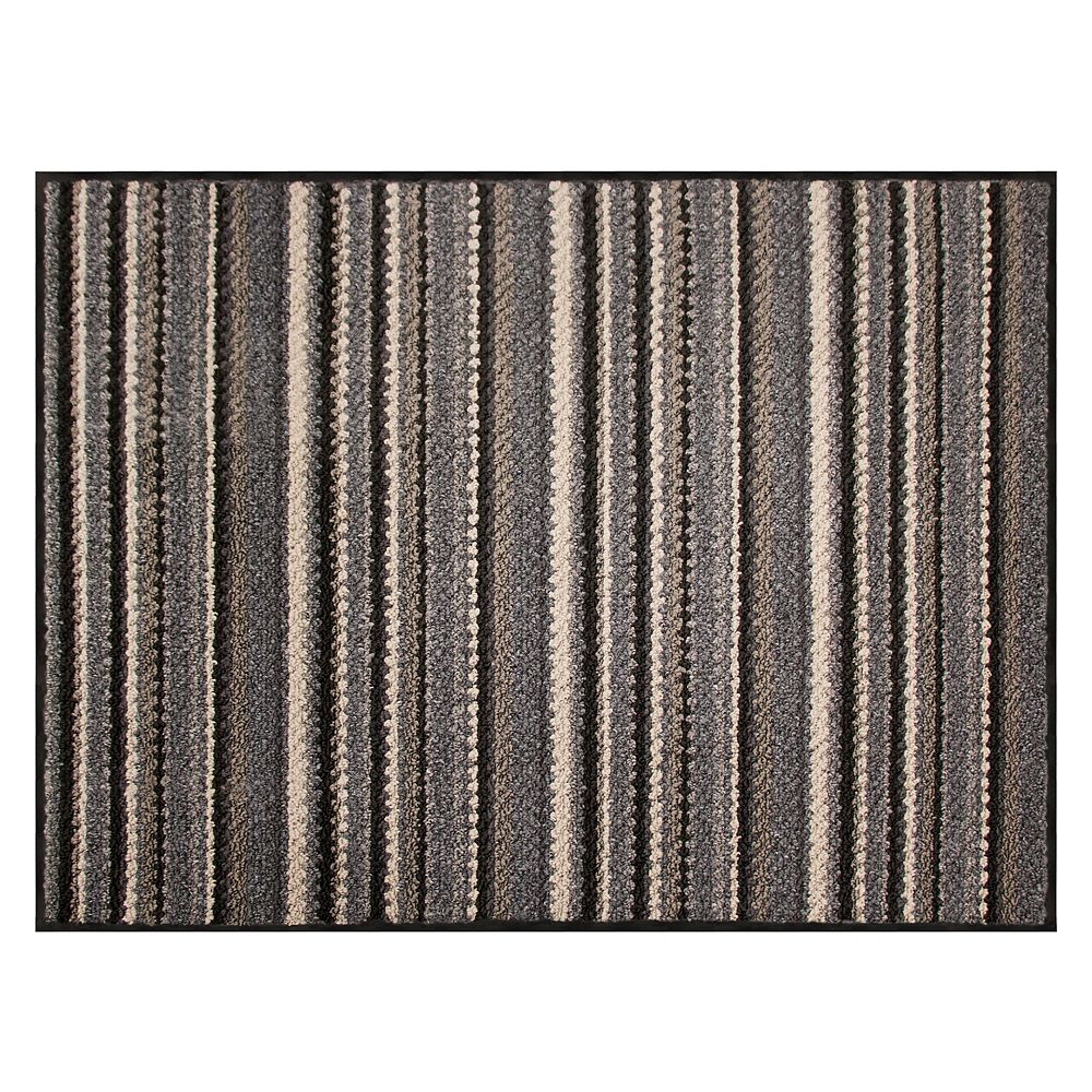 TrafficMASTER 3 ft. x 4ft. Grey Striped Mat | The Home Depot Canada