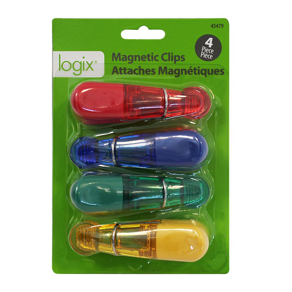 Logix 4-Piece Magnetic Clips | The Home Depot Canada
