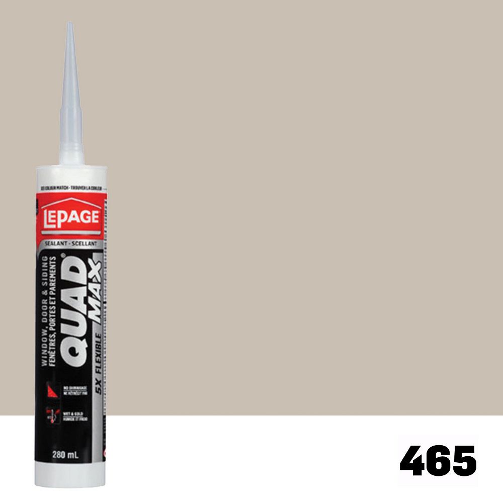 LePage QUAD MAX 280mL Brown #253 All Weather Flexible Window, Door ...