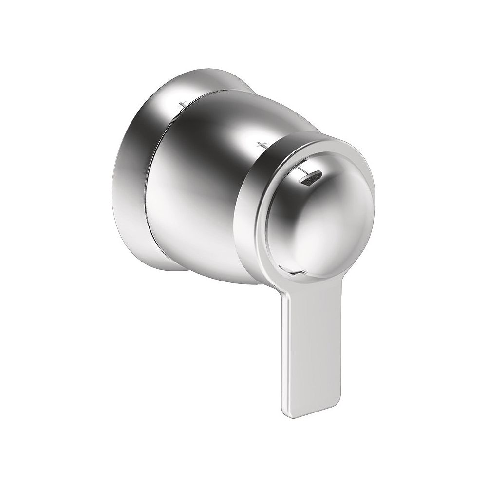 MOEN 90 Degree Single-Handle Volume Control Valve Trim Kit in Chrome ...