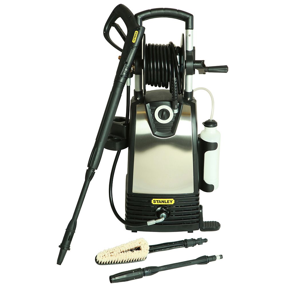 STANLEY Laveuse haute pression électrique 2000 PSI 1,5 GPM | Home Depot ...