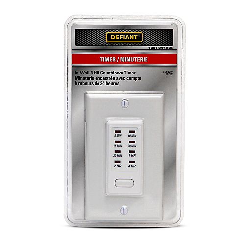 Timer Switches - Dimmers, Switches & Outlets | The Home Depot Canada