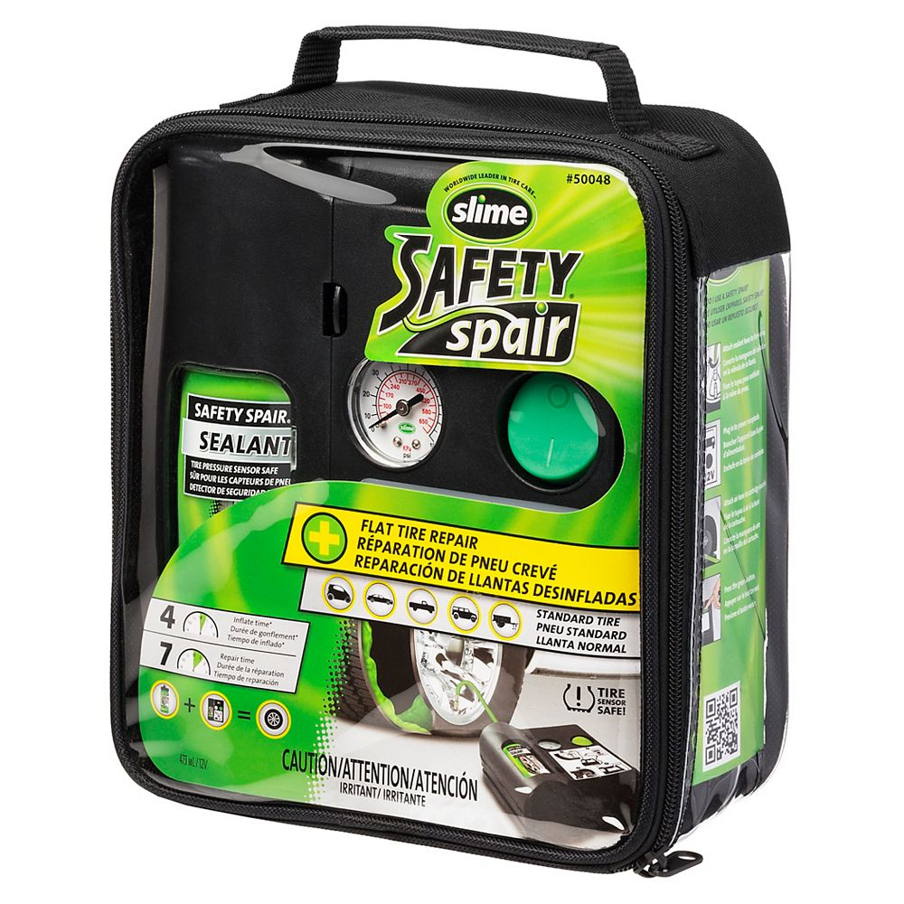 SLIME Safety Spair - FLAT TIRE REPAIR | The Home Depot Canada