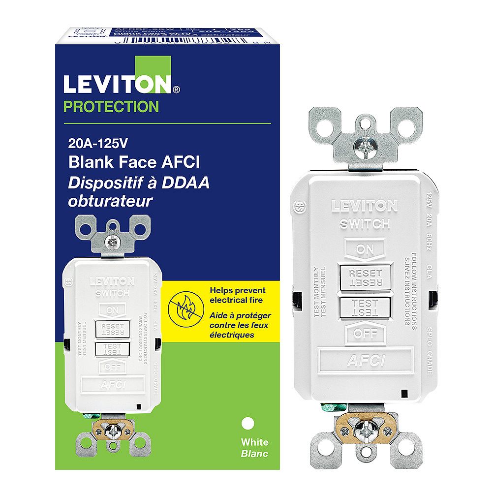 Leviton Blank Face AFCI | The Home Depot Canada