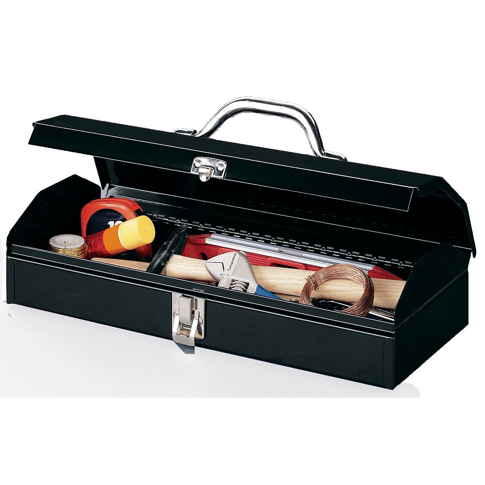 Stack On 15-Inch Gadget Box in Black | The Home Depot Canada