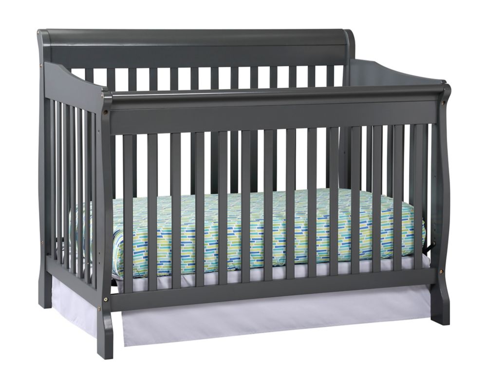 Stork Craft Modena Crib-Grey | The Home Depot Canada