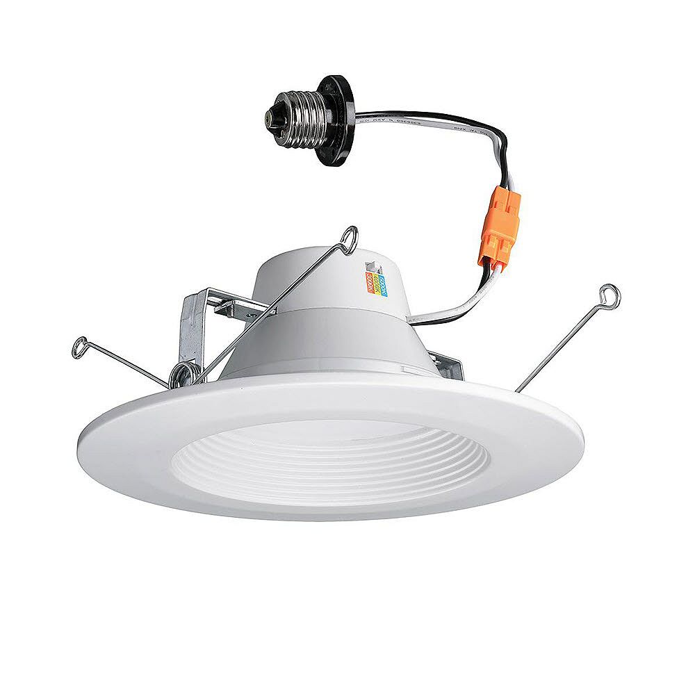 Commercial Electric 5 inch/6 inch LED Recessed Trim Downlight 670 ...