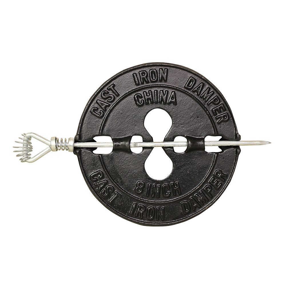 US Stove 8 Inch Cast Iron Damper | The Home Depot Canada