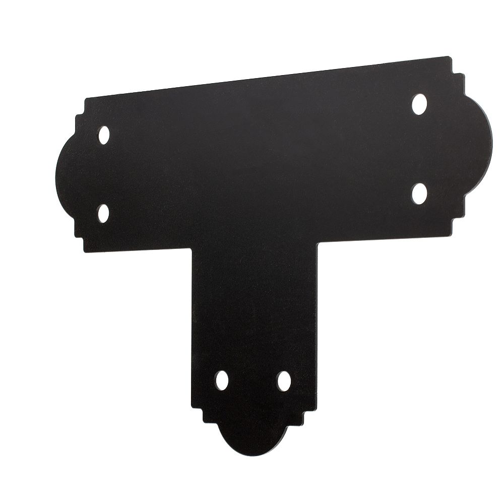 Simpson Strong-Tie Outdoor Accents ZMAX Galvanized, Black Powder-Coated ...