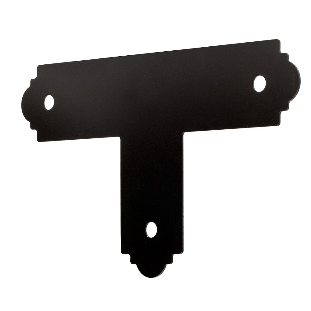 Simpson Strong-Tie Outdoor Accents ZMAX Galvanized, Black Powder-Coated ...