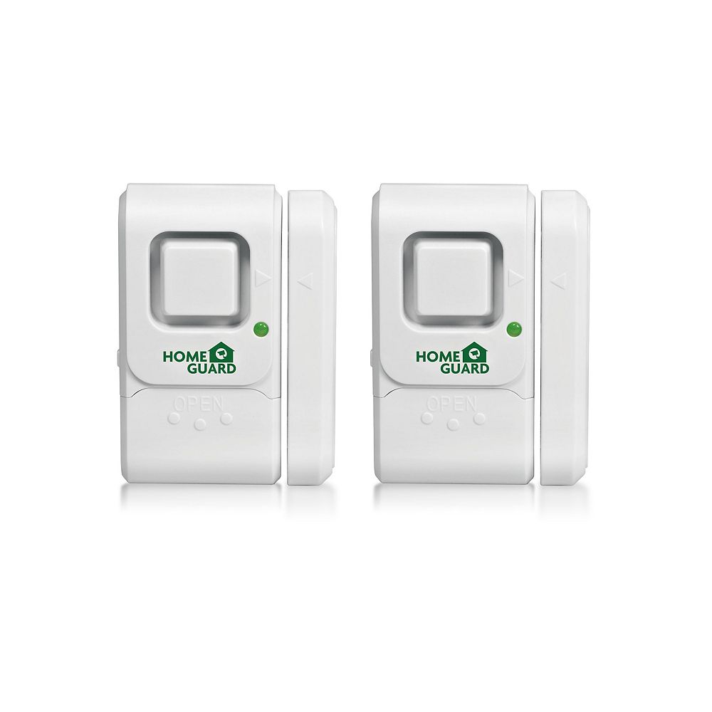 Homeguard Window and Door Magnetic Alarm - Twin Pack | The Home Depot ...