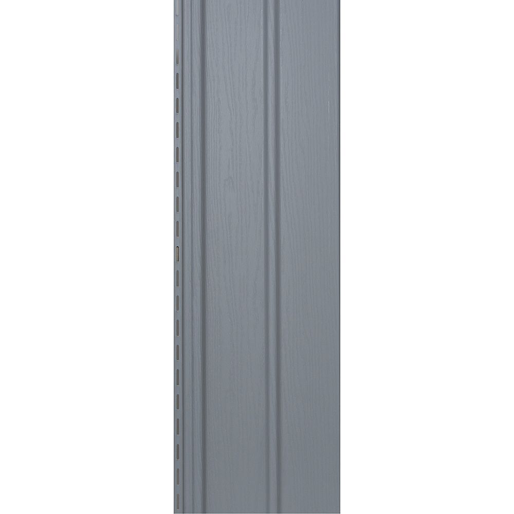 Abtco 10-inch Vertical Siding/D5 Solid Soffit Gray (20/Box) | The Home ...