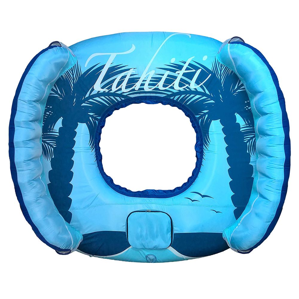 Blue Wave Drift + Escape 4-Person Inflatable Float | The Home Depot Canada