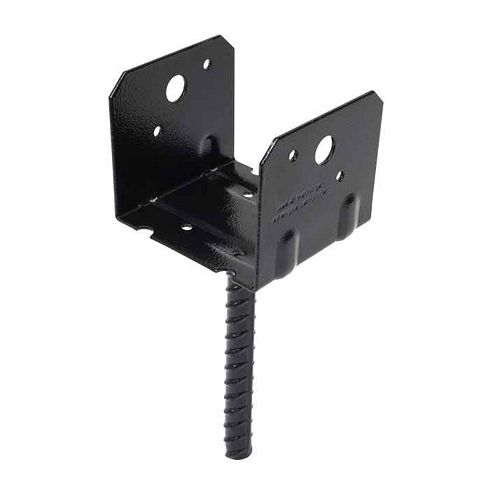 Simpson Strong-Tie ABA ZMAX Galvanized Adjustable Standoff Post Base ...
