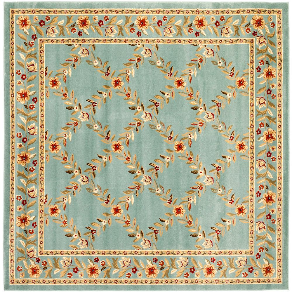 Safavieh Lyndhurst Lori Blue 6 ft. 7 inch x 6 ft. 7 inch Indoor Square ...
