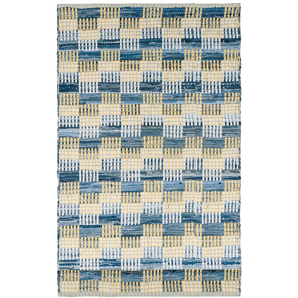 Safavieh Montauk Napier Gold / Multi 2 ft. 6 inch x 4 ft. Indoor Area ...