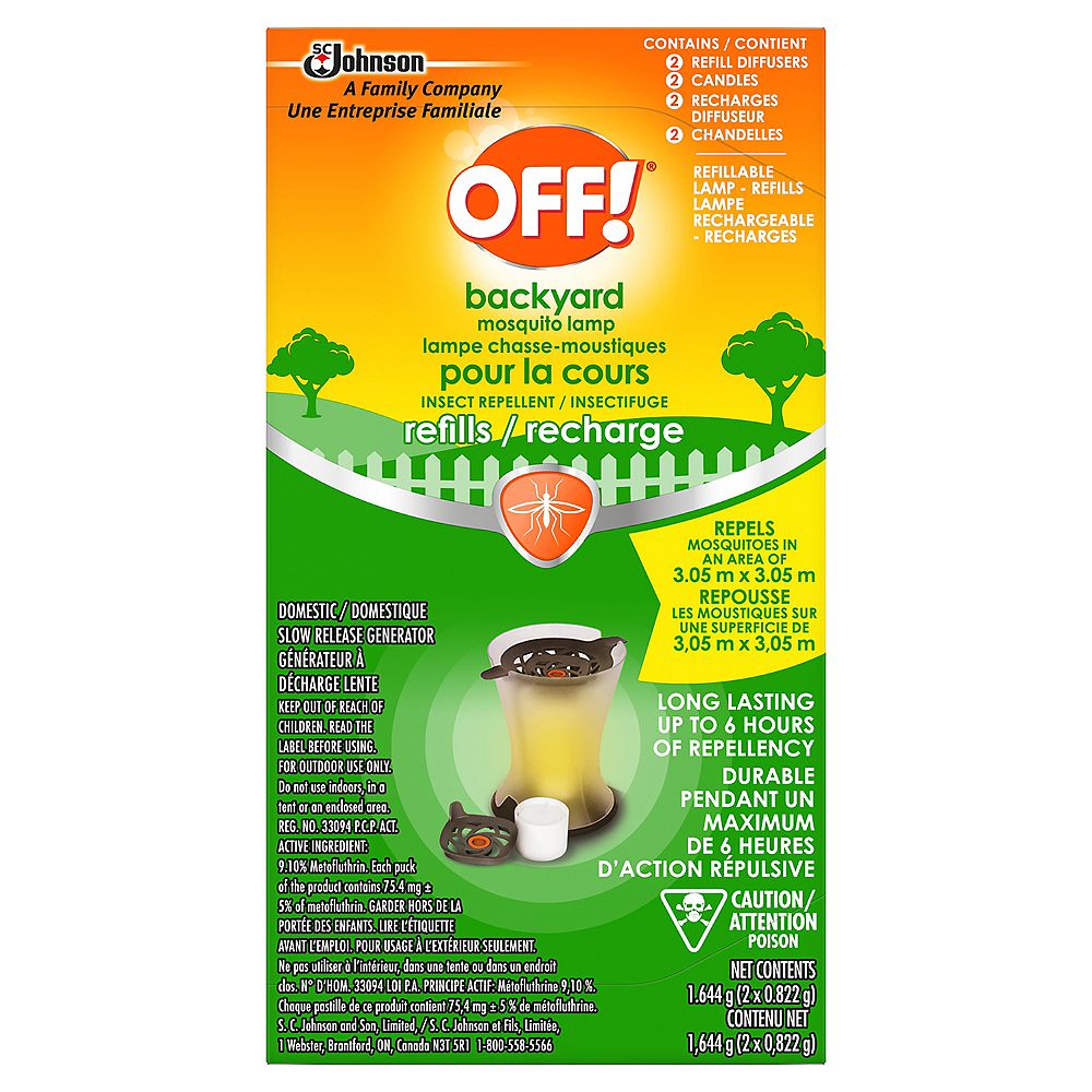 OFF! MOSQUITO LAMP - Refills | The Home Depot Canada