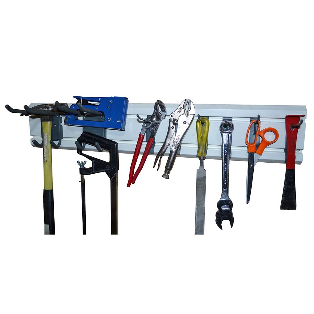 Everbilt 17-in Slot Wall Track, 1pc | The Home Depot Canada