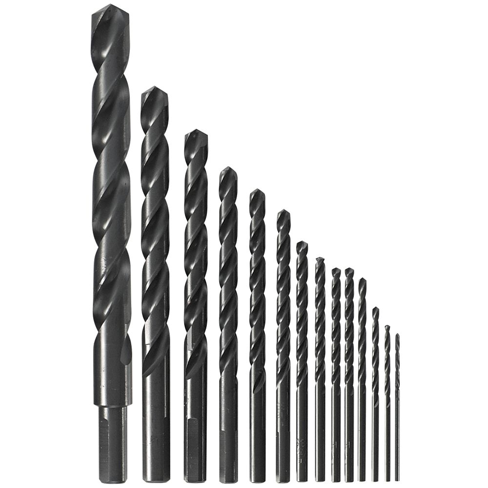 Bosch 14-Piece Black Oxide Metal Drill Bit Set | The Home Depot Canada