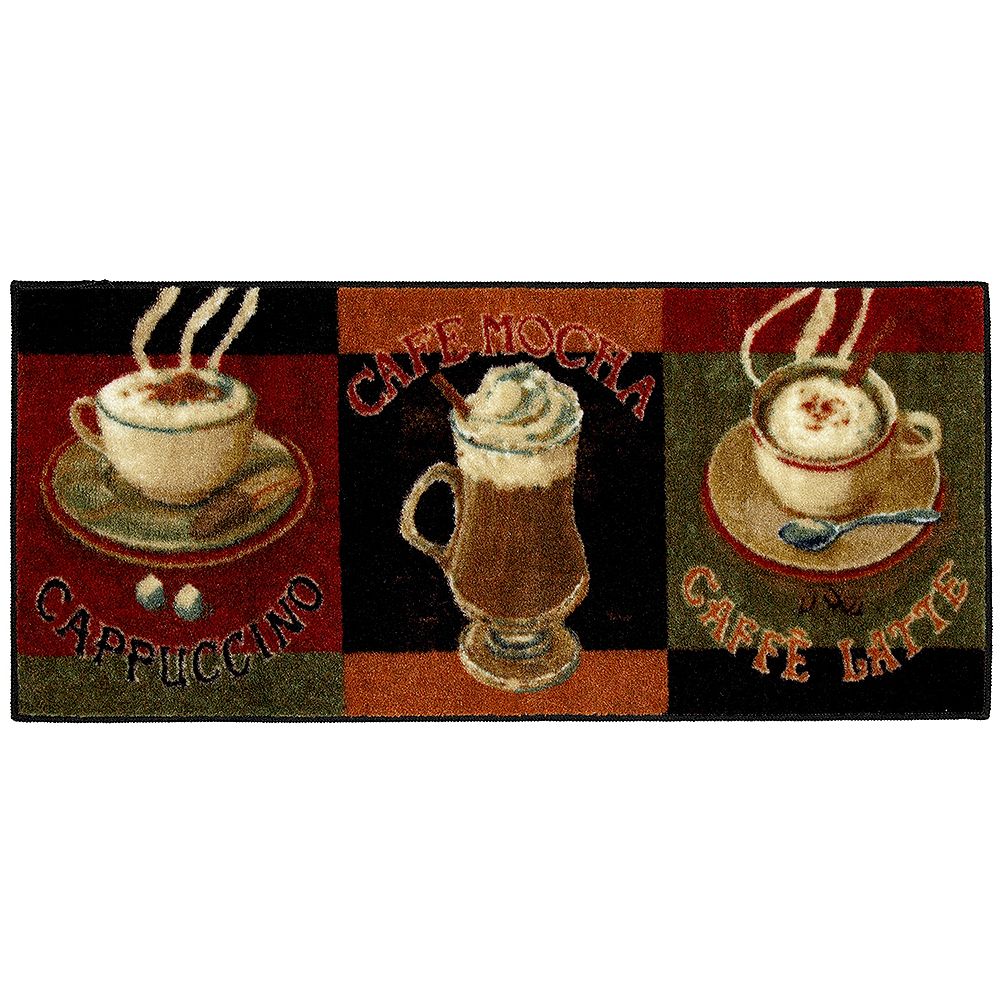 Mohawk Home Caffe Latte Primary 20-inch x 45-inch Accent Kitchen Rug ...