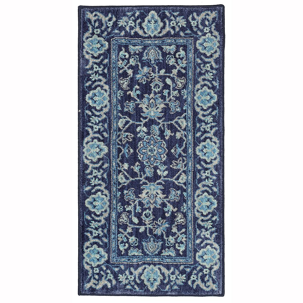 Mohawk Home Jackson Indigo 2 ft. x 4 ft. Scatter Rug | The Home Depot ...