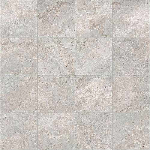 Eliane Riverstone Gray 12-inch X 12-inch Ceramic Floor & Wall Tile (16. ...