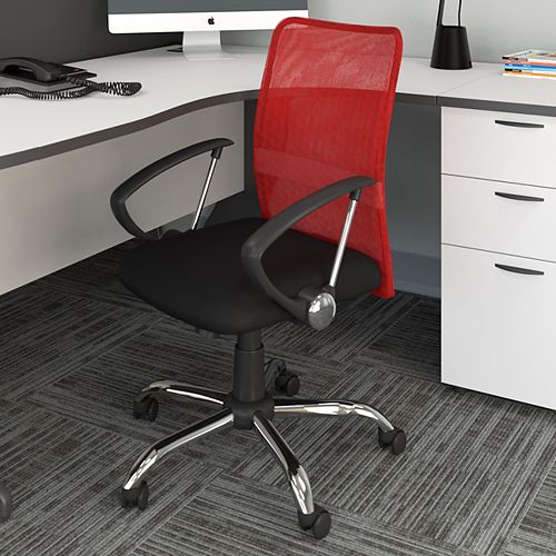 Red Office Chairs: Computer, Desk, Ergonomic & More | The Home Depot Canada