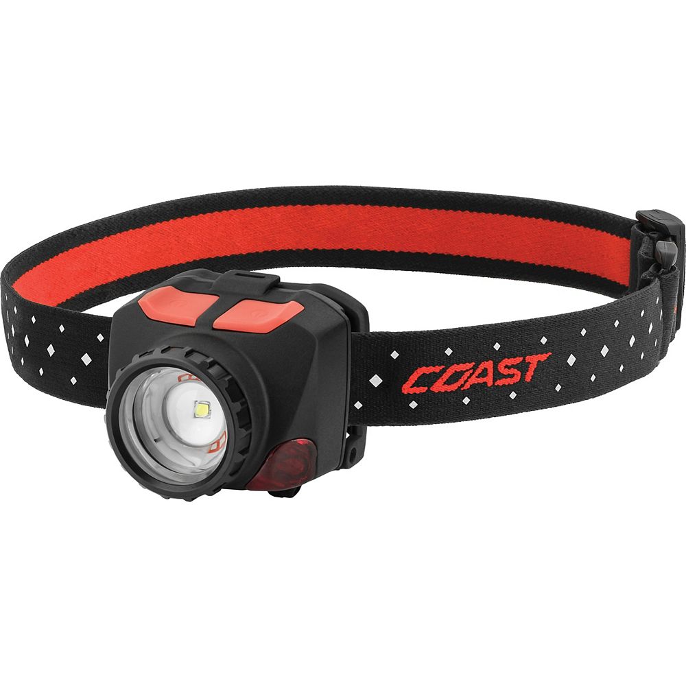 Coast FL84 Dual Color Pure Beam Focusing LED Headlamp | The Home Depot ...