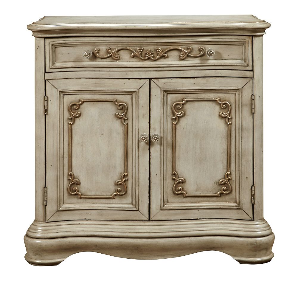 Pulaski Commode d'entrée blanche d'aspect usé Esprit | Home Depot Canada