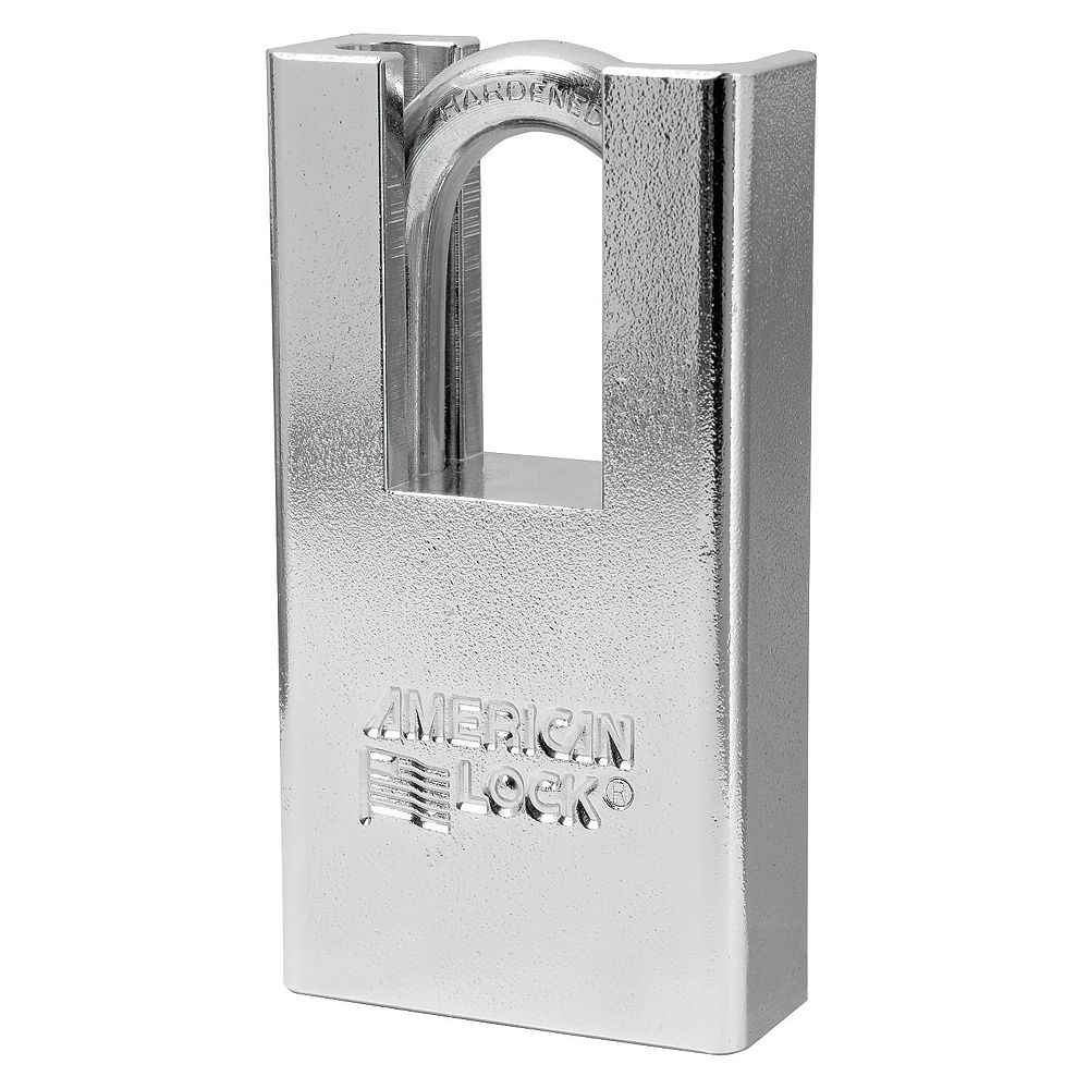 American Lock 1-3/4 inch (44mm) Shrouded Solid Steel Rekeyable Pin ...