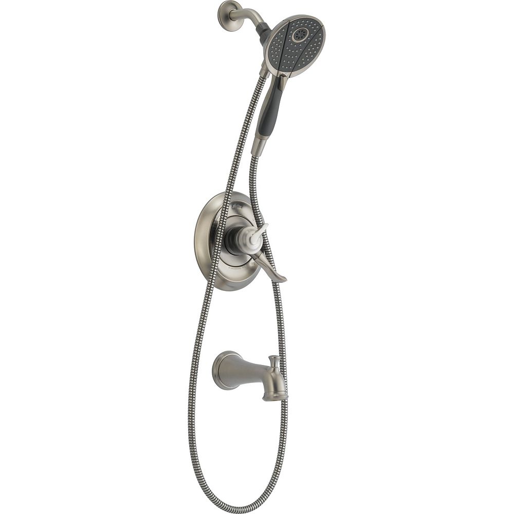 Delta Monitor 17 Series Shower with In2ition Two-In-One Shower ...
