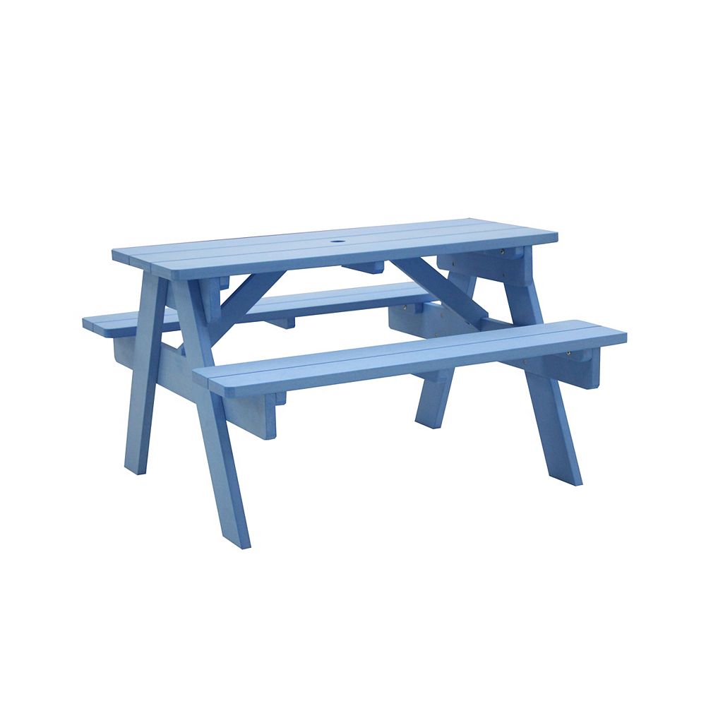 Leisure Design Stella Child's Picnic Table - Capri Blue | The Home ...