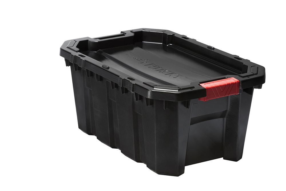 Fourre-Tout D'Une Capacité De 56,7 Litres À Loquets Et Empilable