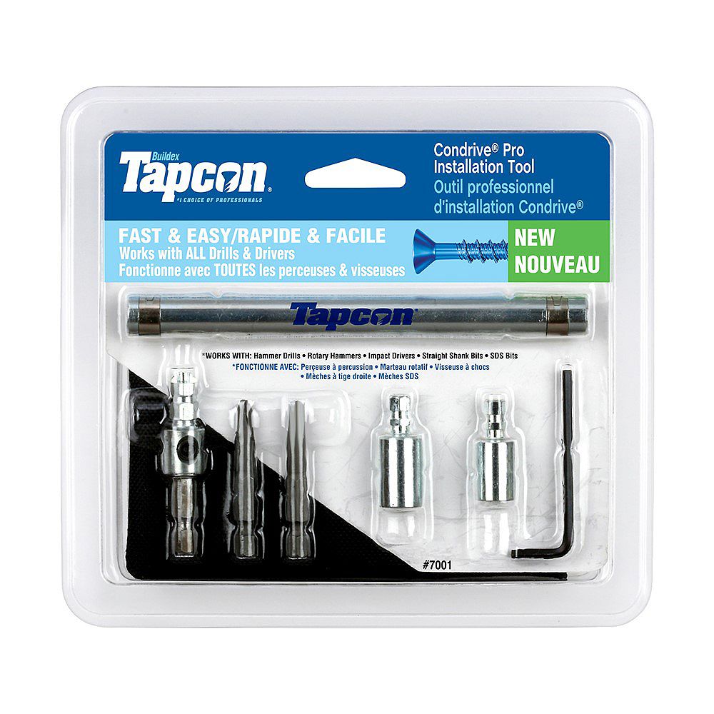 Tapcon Condrive Pro Installation Tool Kit | The Home Depot Canada
