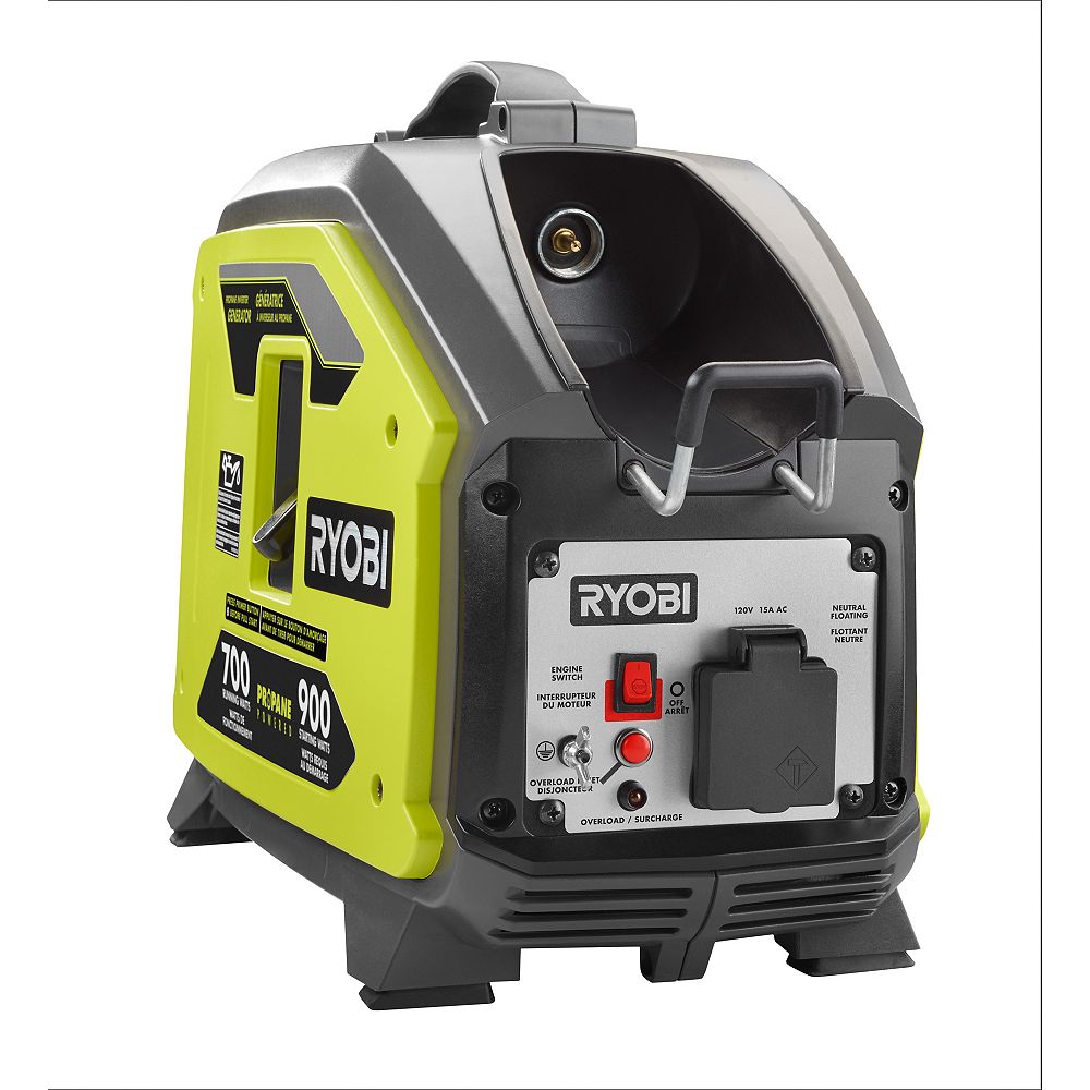 RYOBI Génératrice à onduleur au propane, 900 W | Home Depot Canada