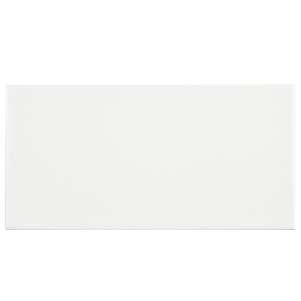 Merola Tile Projectos Neve Matte 3-7/8-inch x 7-3/4-inch Ceramic Floor ...