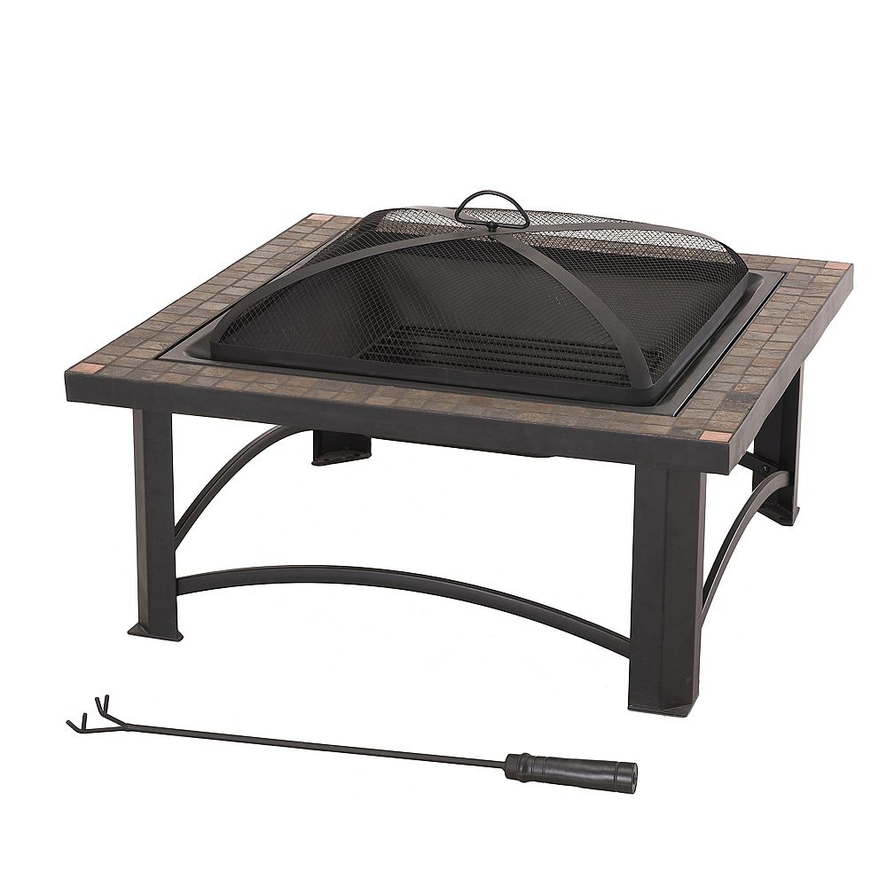 Sunjoy Casper 30 inch Fire Pit | The Home Depot Canada