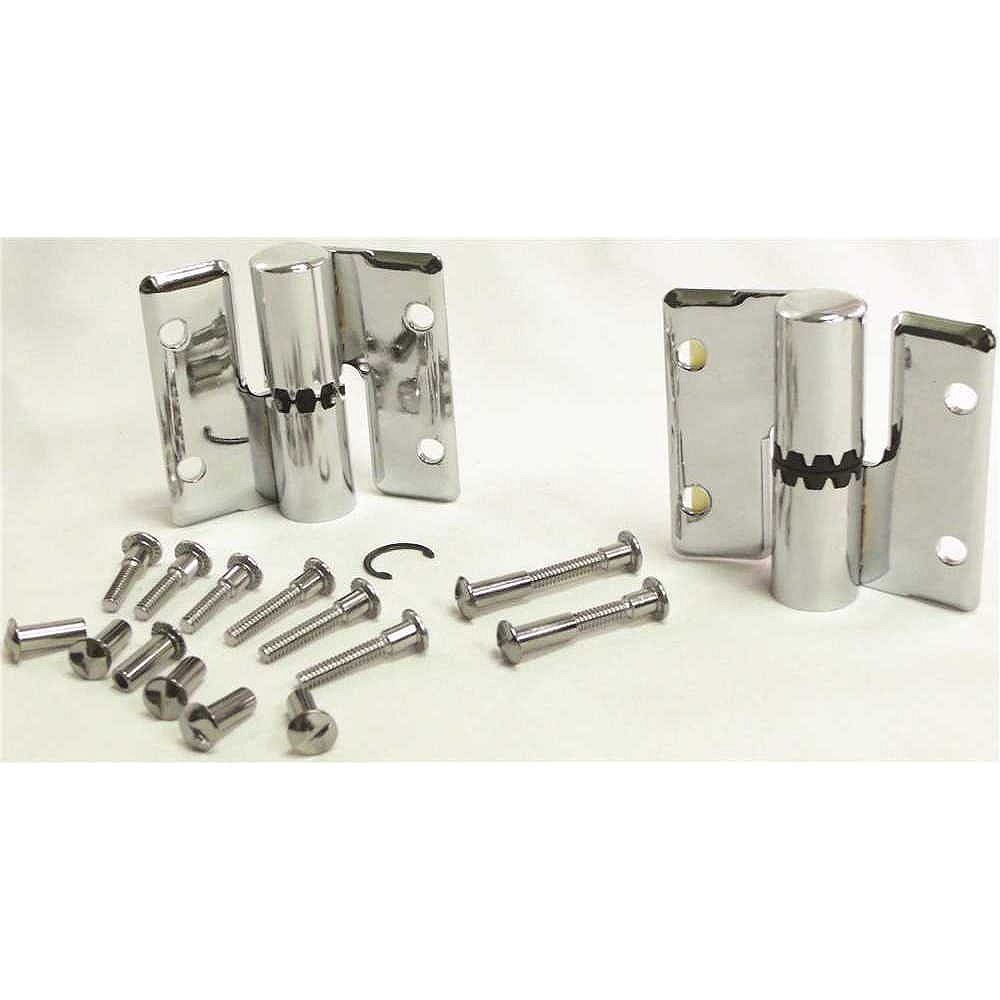 STRYBUC INDUSTRIES Surface Mounted Gravity Hinge Left-Hand In/Right ...