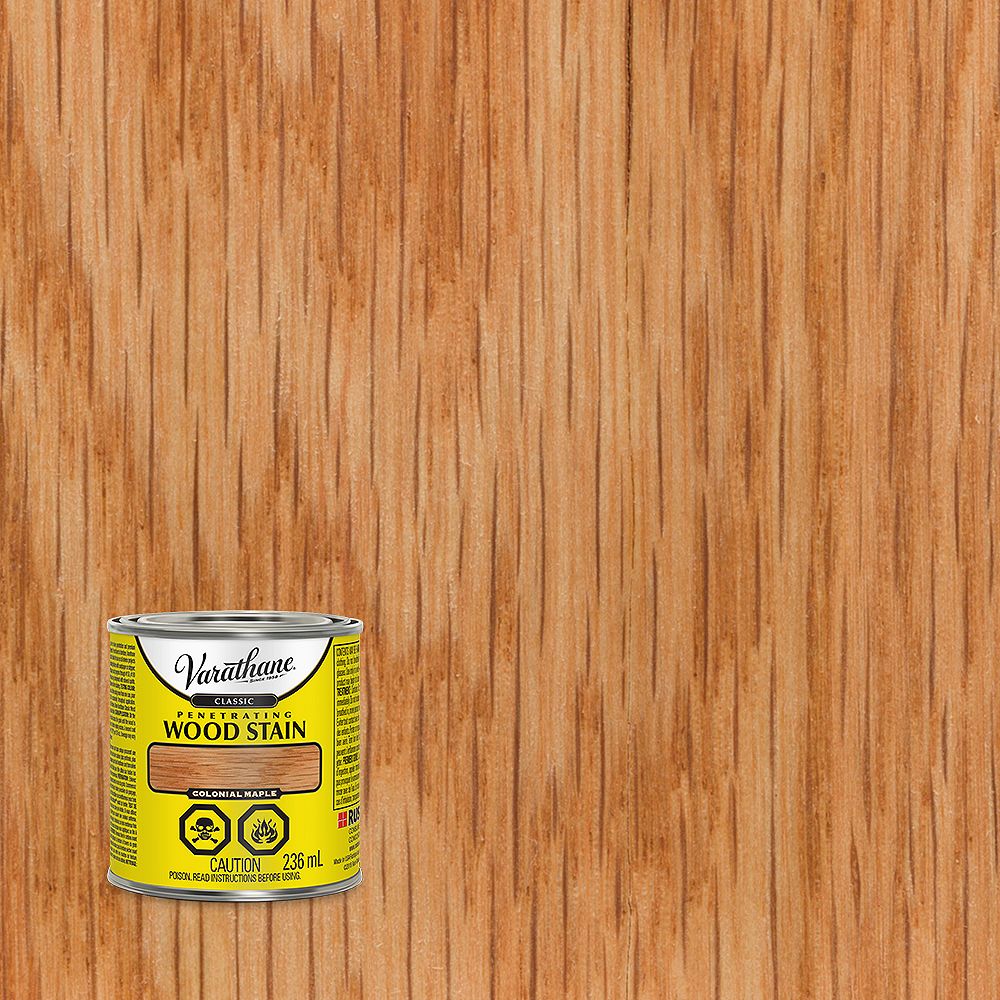 Varathane Classic Penetrating Oil-Based Wood Stain in Colonial Maple ...