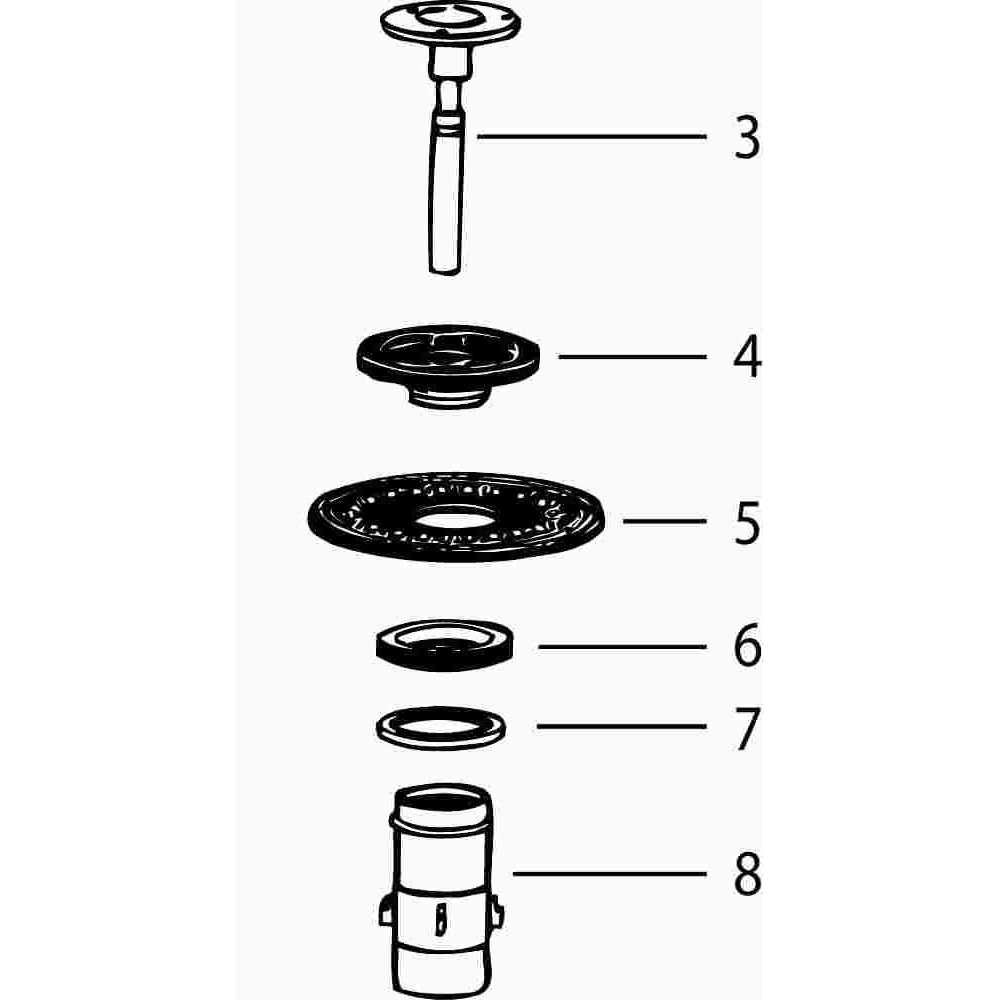SLOAN VALVE COMPANY SLOAN A-156-A REPAIR KIT DIAPHRAGM | The Home Depot ...