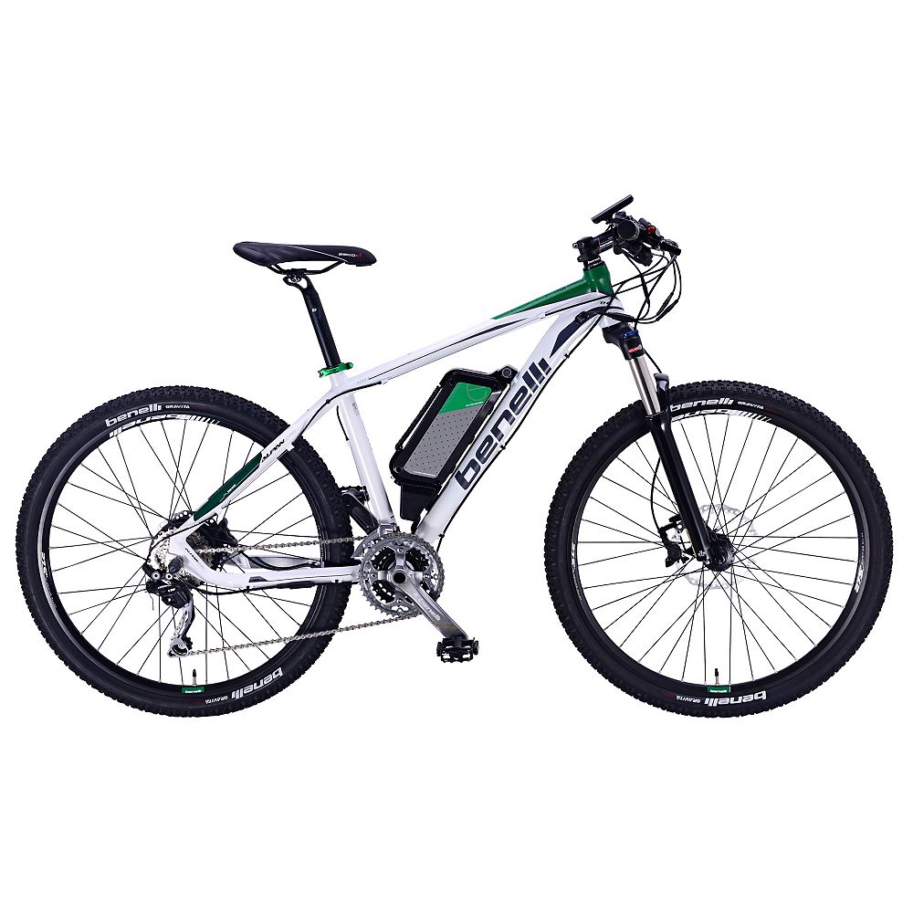 Benelli Alpan White Electric Mountain Bike | The Home Depot Canada