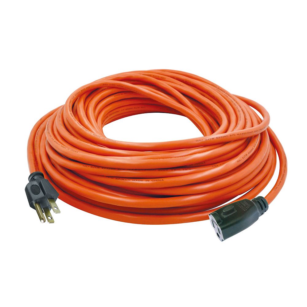 HDX 100 ft Outdoor Locking Connector Cord | The Home Depot Canada