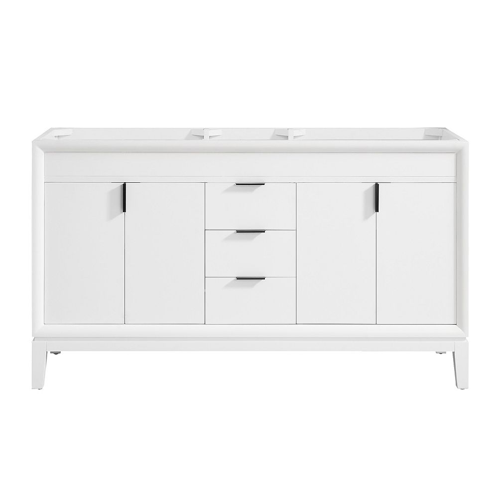 Avanity Emma 60 inch Vanity Only in White | The Home Depot Canada