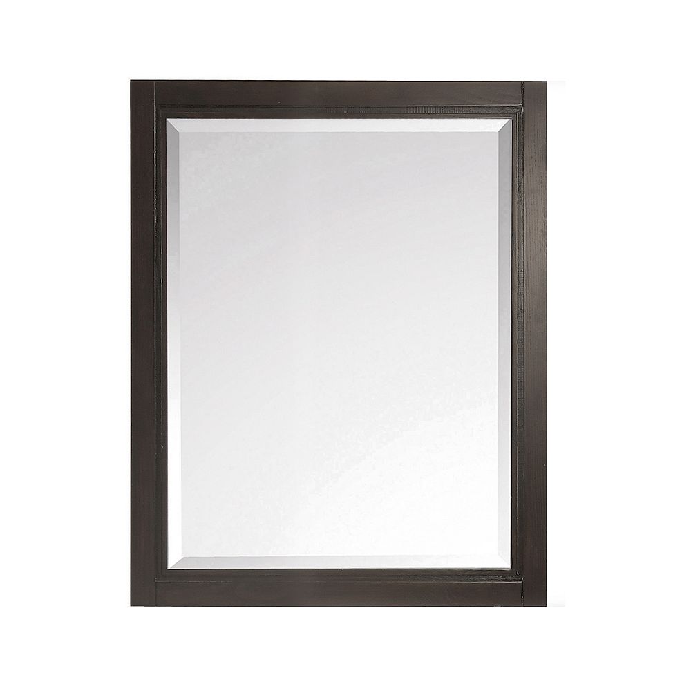 Avanity Hepburn 24 inch Mirror in Dark Chocolate | The Home Depot Canada